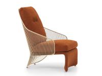 China Bedroom Collection Furniture Colette Armchair / Colette Dining Chair By for sale