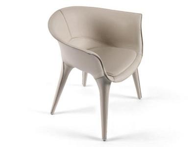 China Doralee Fiberglass Arm Chair With Refined Design Well - Defined Shapes for sale