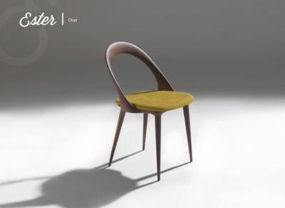 China Wood Frame Ester Dining Chair , Porada Ester Chair By S. Bigi - Chaplins for sale