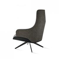 China Low Back Relaxing Kensington Armchair , Colorful Kensington Leather Chair for sale