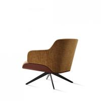 China Low Back Relaxing Kensington Armchair , Colorful Kensington Leather Chair for sale