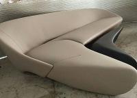 China Moon Shaped Modern Classic Sofa / Zaha Hadid Half Moon System Sofa for sale