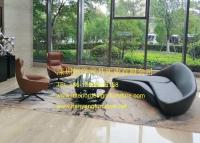 China Moon Shaped Modern Classic Sofa / Zaha Hadid Half Moon System Sofa for sale