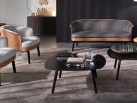 China Romantic  Nivola Sofa By  169*80*74.5 Cm for sale