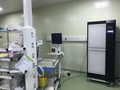 China Remove Hospital Bacteria UVC Lights Large Room Air Purifier for sale