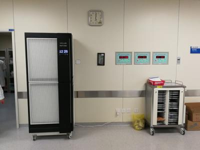 China Sterilization Mite Antigen portable air filter , 5000 m3/H Particle Air Purifier for sale