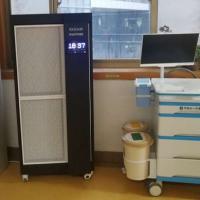 China OBM Services Concise Style Mobile HEPA UV Air Purifier for sale