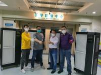 China Ekeair Air Disinfection Machine 5000M3/H Filter Disinfection UV for sale