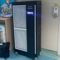China Molecular Sieve Light Particles Max 60 dB Air Sterilization Machine With Wheels for sale
