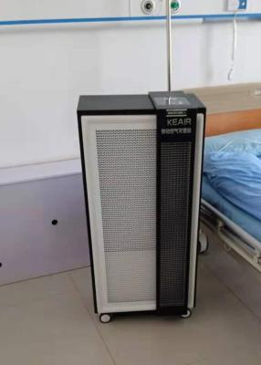 China Hospital Air Sterilization Molecular Sieve Technology With Wheels Movable for sale