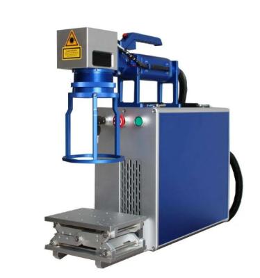 China Small Handheld Fiber Laser Marking Machine 20W Compact Laser Engraver For Metal for sale