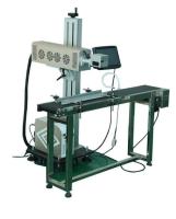 China CO2 Laser Marking Machine CCD Visual Recognition Flying Laser Marker For Metal for sale