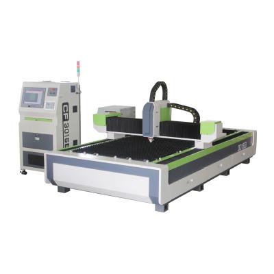 China 1KW - 2KW CNC Laser Cutting Machine / Fiber Laser Cutter For CS Stainless Steel for sale