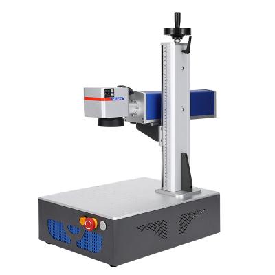 China 30W Mini Fiber Laser Marking Machine Portable For Metal Engraver for sale