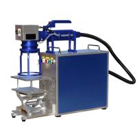 China Mini Type 20W / 30W Fiber Laser Marking Machine Handheld Maintenance Free for sale
