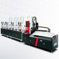 China Pulling And Pipe Cutting Fiber Laser Machine In Metal Furniture, Hardware Plumbing for sale