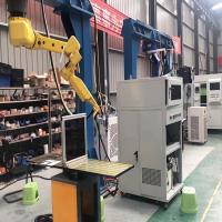 China Raycus Laser Source 6 Axis 3D Robot  Laser Cutter use for Glass fiber helmet ,Carbon fiber helmet,Kevlar etc helmet for sale