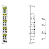 China Beckhoff EL1088 | EtherCAT Terminal, 8-channel digital input, 24 V DC, 3 ms, ground switching for sale