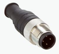 China SICK STE-END-Q Male Connector M12 4-Pin Straight B-Coded 6021156 for sale