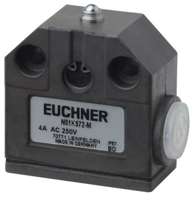 China Euchner N1AR502SVM5-M (ORDER NO. 087488) Precision single limit switch N1A, roller plunger, plug connector M12 for sale