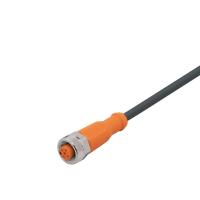 China IFM Female cordset EVC003 ADOGH040MSS0010H04 | :part no : EVC003  Free from silicone; Halogen-free; gold-plated contacts; Drag chain suitability for sale
