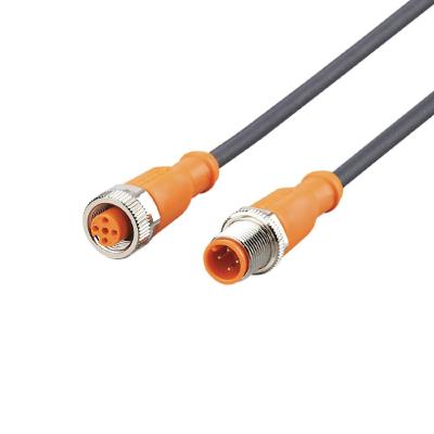 China IFM Connection cable EVC014 VDOGH040MSS0005H04STGH040MSS Connector: 1 x M12 | part no: EVC014 for sale