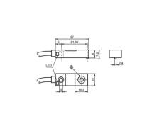 China NBN4-F29-E0 Inductive Proximity Sensor  29mm Range M8 Connector IP67 Compact Design for sale