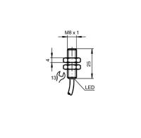 China NCB1.5-8GM25-N0 Inductive Sensor, 1.5mm Range, M8, NPN NO, IP67 | Micro-Position Detection for sale