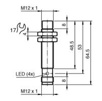 China NBN4-12GM50-E1-V1 Inductive Proximity Sensor 12mm, IP67, M12, DC 10-30V |  OEM Automation for sale