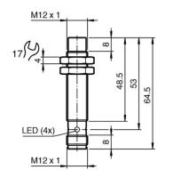 China NBN4-12GM50-E2-V1-Y202367 Inductive Sensor 12mm, IP67, M12, DC 10-30V |  OEM Automation for sale