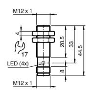 China NBB4-12GM30-E3-V1 Inductive Proximity Sensor 12mm, IP67, M8, DC 10-30V |  Industrial Automation for sale