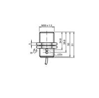 China NBB15-30GM50-US Inductive Proximity Sensor 30mm, IP67, M12, 10-30VDC |  USA for sale