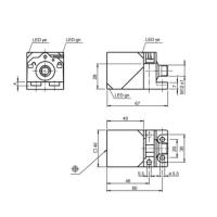China NBB20-L2-A2-T-V1 Inductive Sensor 20mm, IP67, M30, High Temp |  Heavy Duty for sale