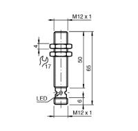 China NBB2-12GM50-E2-V1 Inductive Sensor | 2mm Range, 3-Wire, PNP NO, IP67, M12 Connector for sale