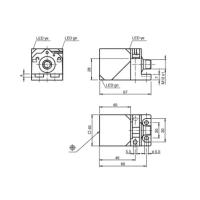 China NBB20-L2-A2-V1-3G-3D Inductive Sensor  M30 24V DC IP67 3G/3D NO/NC Heavy-Duty Automation for sale