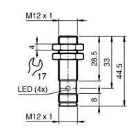 China NBB2-12GM30-E2-V1 Inductive Proximity Sensor | 12mm Range, 10-30V DC, M30 Housing, IP67 | Industrial Automation for sale
