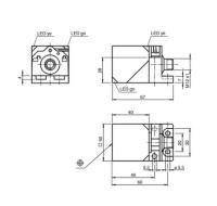 China NBB20-L2-E2-V1 Inductive Sensor 20mm Detection  IP67 Rated  OEM Proximity Switch for sale