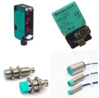China Pepperl + Fuchs NBB2-12GM40-E2 Inductive Sensor 2-12mm Range 10-30VDC M40 Thread 2m Cable Extended Range Heavy Industrial for sale