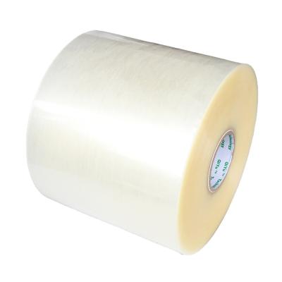 China Cold Lamination Film Roll  24mic Matte BOPP Film for Flexo Rotary Digital Labels for sale