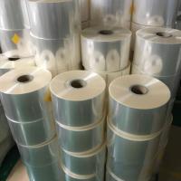 China 24mic Glossy Cold Laminating Film BOPP Pressure Sensitive Acrylic Adhesive Coated Paper Laminate Film Roll for Label  Industry for sale