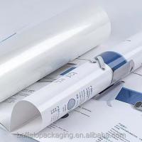 China 24 Micron Glossy BOPP Adhesive Coated Cold Laminating Film for Labels and Flexo Graphics Lamination for sale
