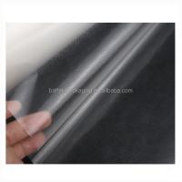 China 26 Micron Adhesive Coated Leather Texture Embossing BOPP Thermal Lamination Film for High End Paper Bags Boxes Photo Albums for sale