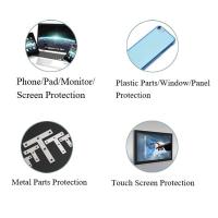 China High Gloss High-temperature Resistant Scratch Resistant PU Adhesive PET Protection Film for Phone & Pad Touch Screen and Monitor for sale