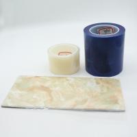 China Blue PE Protective Film/Tape for Glass and  Windows Door Frame Stainless Steel & Elevator Protection for sale