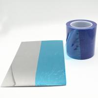 China Blue PE Protective Film/Tape for Glass and  Windows Door Frame Stainless Steel & Elevator Protection for sale