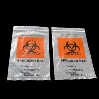 China Transparent Biohazard Specimen Medical Waste Transportation Bag for sale