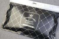 China Custom Printed Clear Underwear Packaging Bags with Hang Hole Multi-layer Zipper Heat Sealable Bag for sale