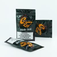 China Leaf Packaging Bag Resealable Zipper Top Custom Ziplock Plastic Grabba Bags Jolly Candy Bag with Tear Notch for sale