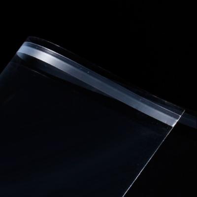 China Width 70cm 100pcs/Pack Extra Large Custom Printing Garment Packing Self Sealing Bopp Door-mat Bag Clear Plastic Cellophane Bag for sale