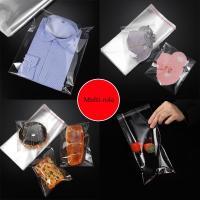China Width 70cm 100pcs/Pack Extra Large Custom Printing Garment Packing Self Sealing Bopp Door-mat Bag Clear Plastic Cellophane Bag for sale